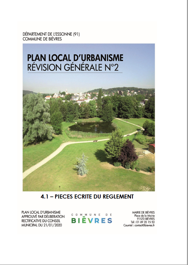 La procédure de révision du Plan Local d'urbanisme dit PLU